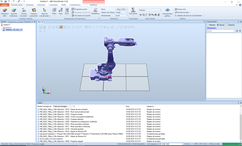 Simumatik 3D, integración con RobotStudio | Gemelo Digital Tartanga